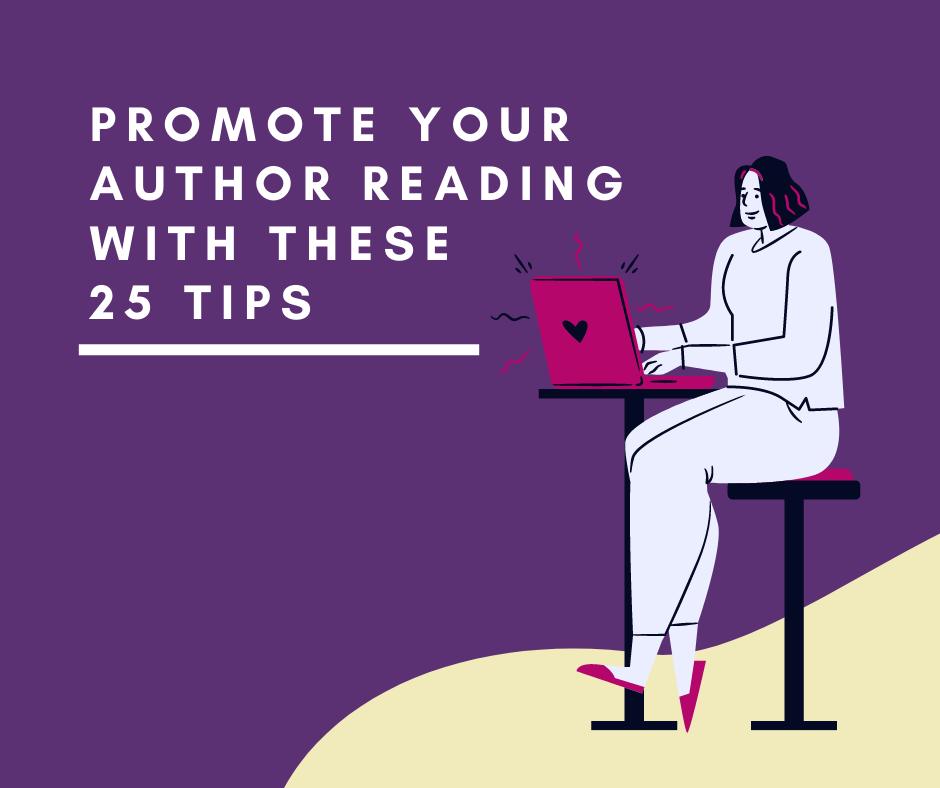 Promote Your Author Reading with These 25 Tips | Coriolis Company