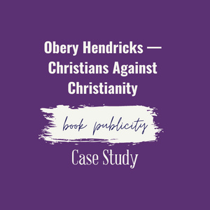 Obery Hendricks — Christians Against Christianity Book Publicity Case ...